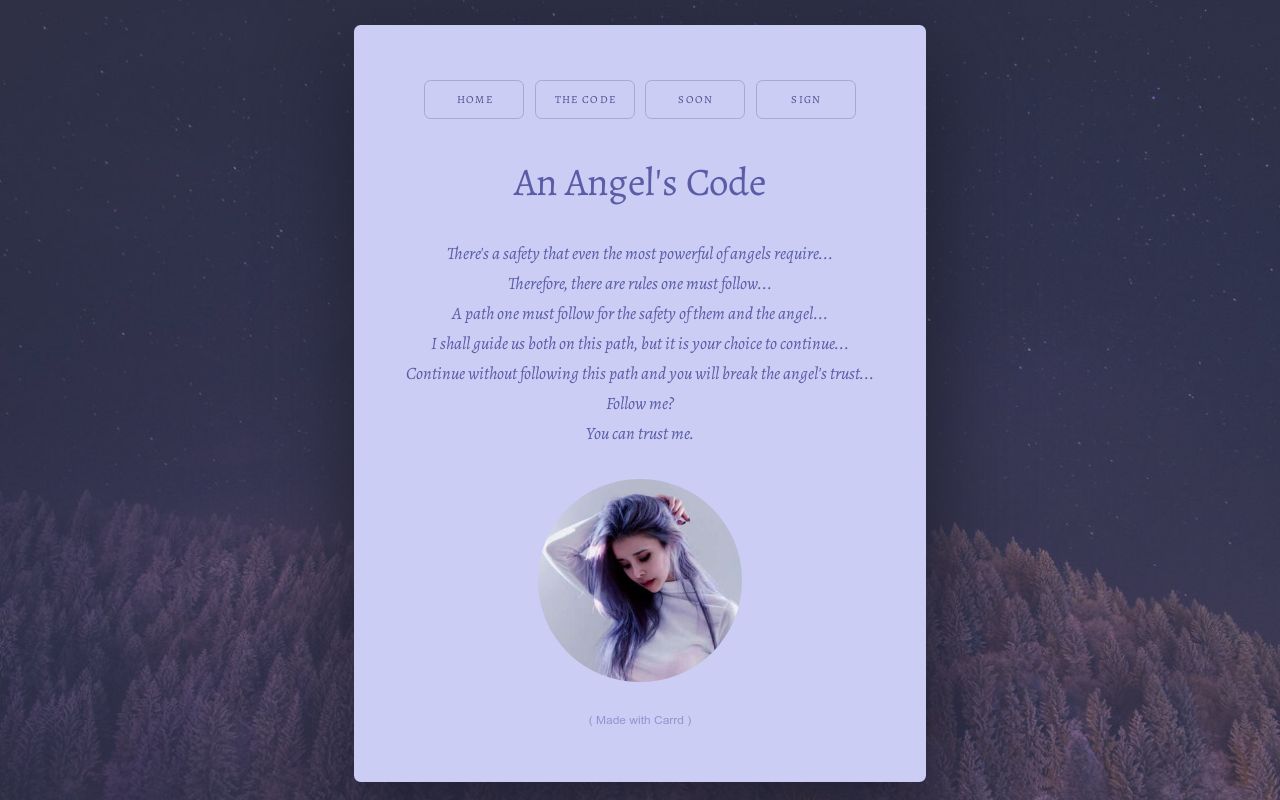 An Angel's Code